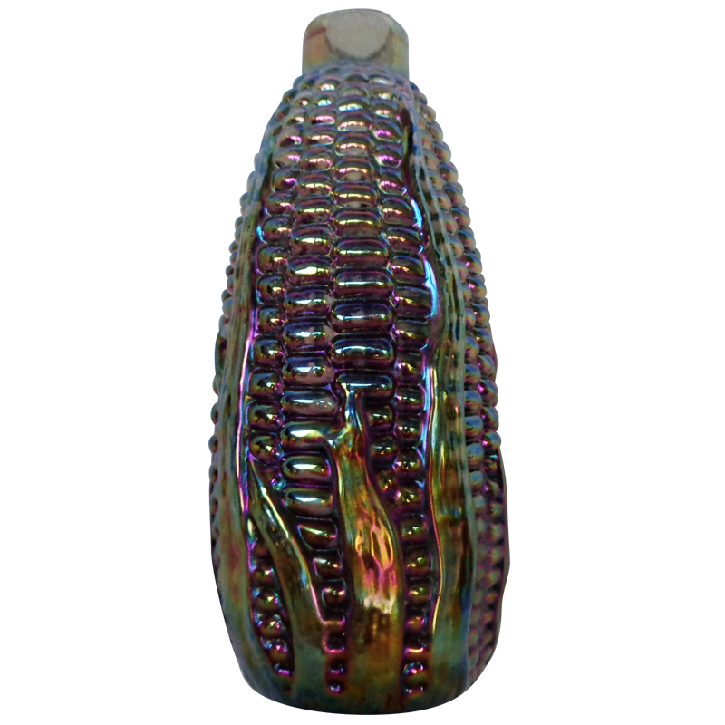 Imperial "Corn Bottle" Smoke Bottle: Carnival Glass Showcase