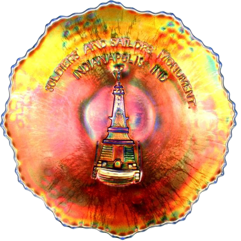 Fenton Indianapolis, Indiana Soldiers' & Sailors' Monument Blue ...
